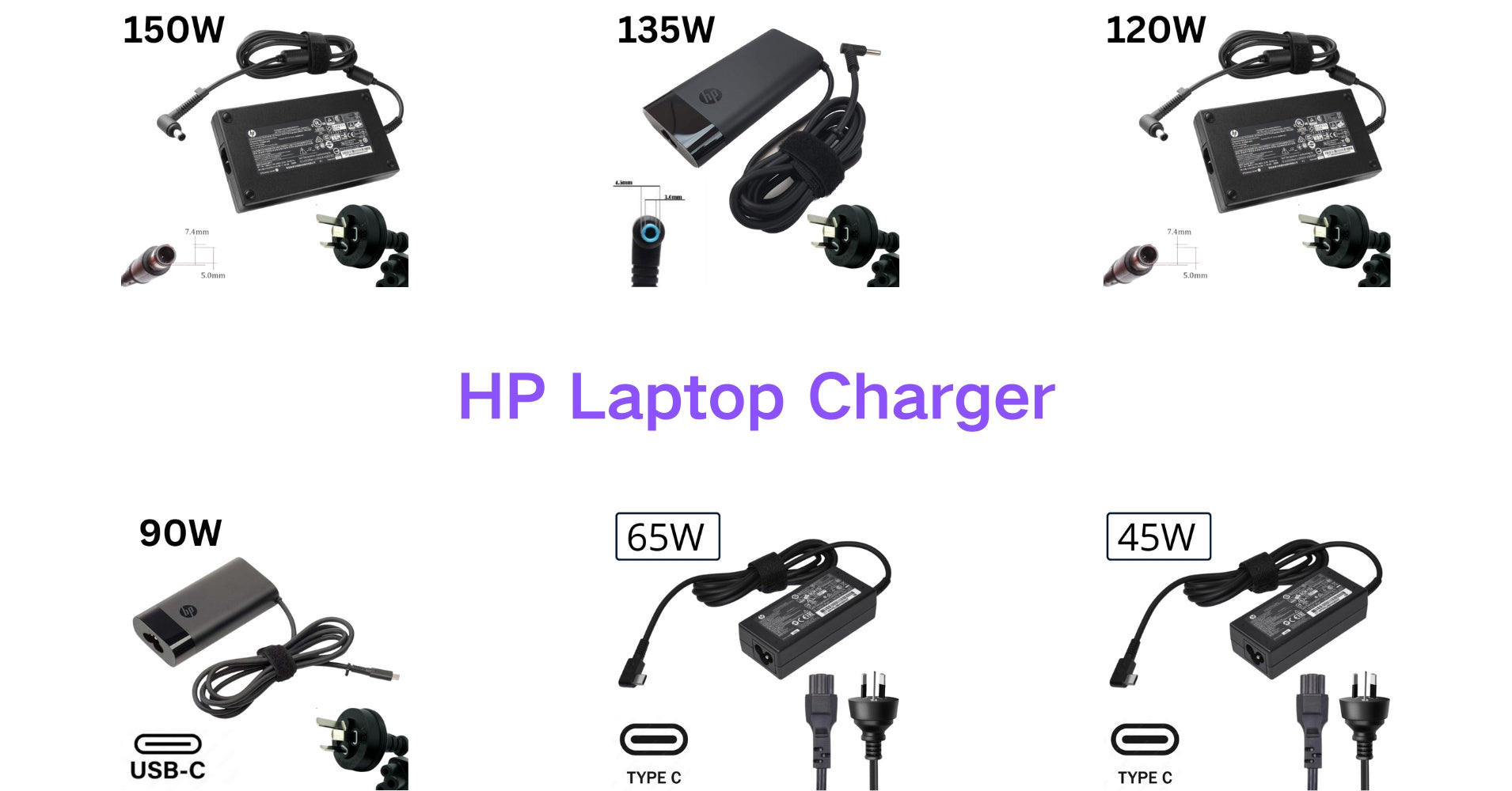 Laptop Chargers for Asus, Dell, HP, Lenovo, MacBook & More – Fast ...