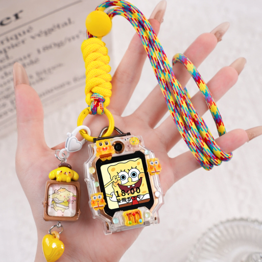 imoo Smart Kids Watch Phone Z6 - Anti‑Loss Cartoon Neck Strap & Protec ...