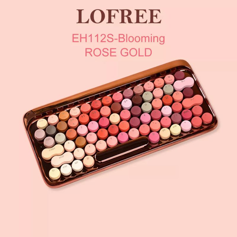 Lofree Rose Gold Mechanical Keyboard Girl's Gift – i-Station Mobile ...
