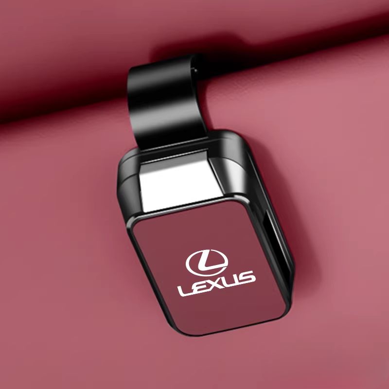 Lexus ABS + PU Leather Car Sunglasses Holder Clip for RX300, ES200, NX ...