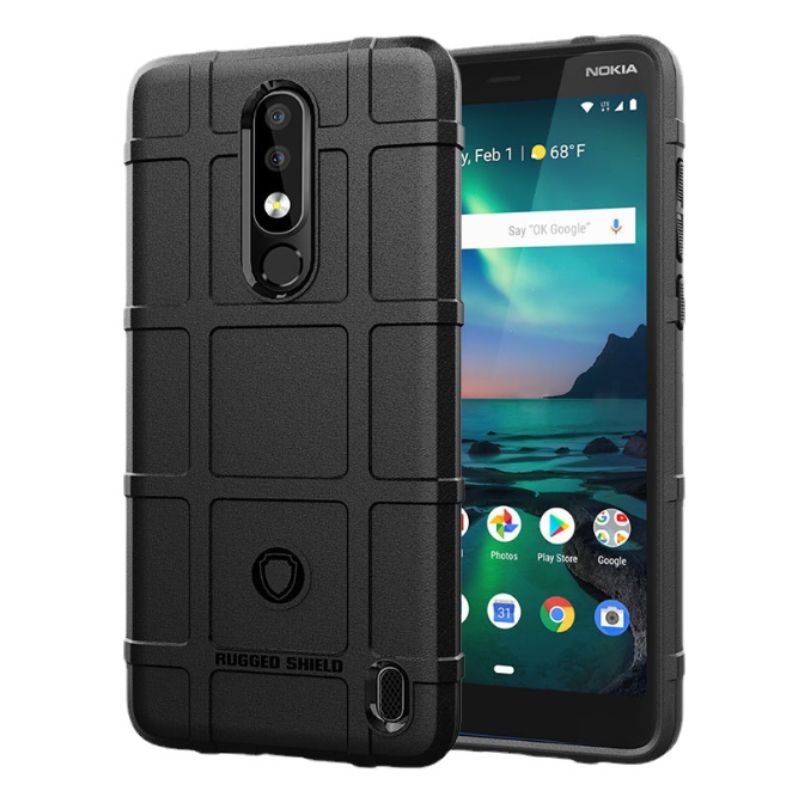 Nokia 3.1 Plus - Military Rugged Shield Heavy Duty Drop Proof Case – i ...