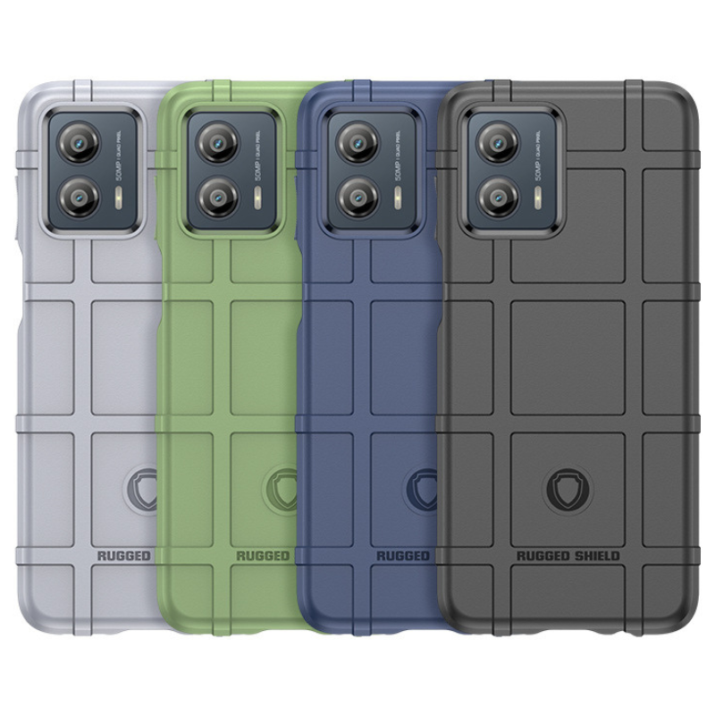 Motorola Moto G60 Rugged Shield Rubber Essentials Series Case – i ...
