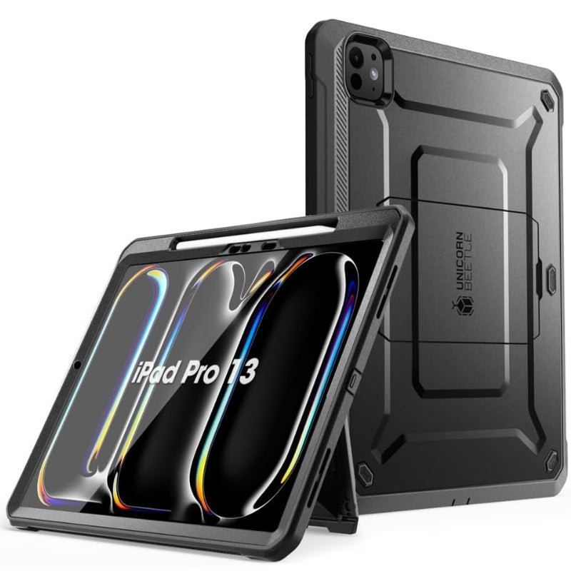 [Built-in Screen Protector & Stand][Pencil Holder] Apple iPad Pro 13-i ...