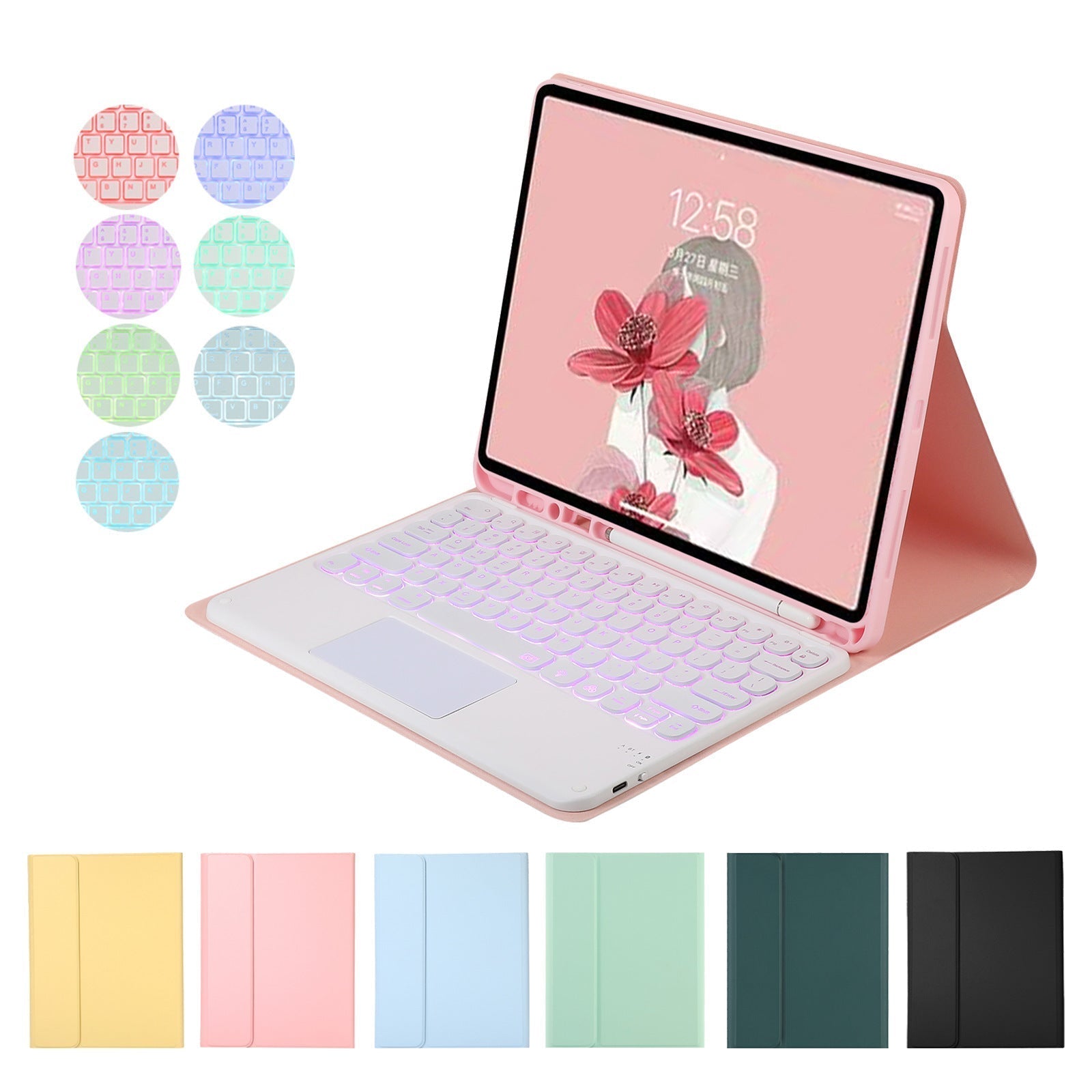 Samsung Galaxy Tab A11 Plus 11" (2025) Smart Wireless Trackpad Keyboar ...