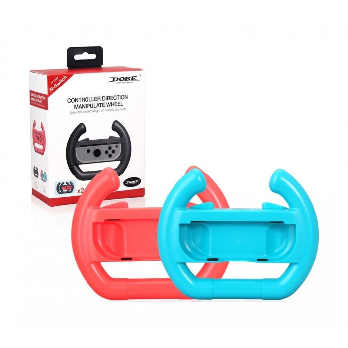 Nintendo Switch 2 x Steering Wheel Racing Game Accessories Controllers ...