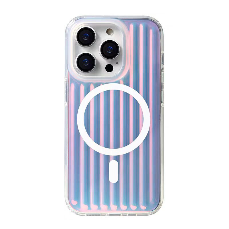 [MagSafe Compatible] Apple iPhone 13/Pro/Pro Max Colorful Striped Magn ...