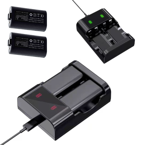 Xbox One S & Series X Wireless Controller Battery Backup Pack 2pcs & F ...