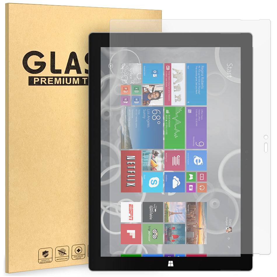 Microsoft Surface Book 2/3 Gen 15" 9H Tempered Glass Screen Protector ...